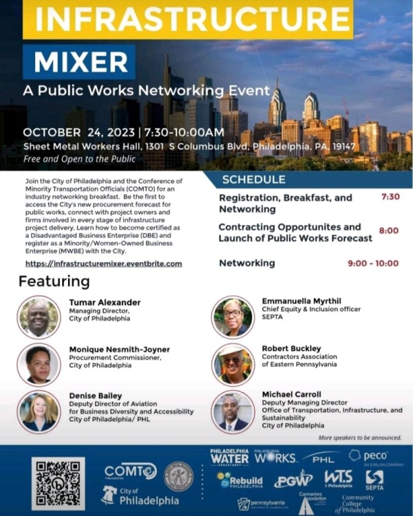 COMTO Philadelphia Infrastructure Mixer | COMTO